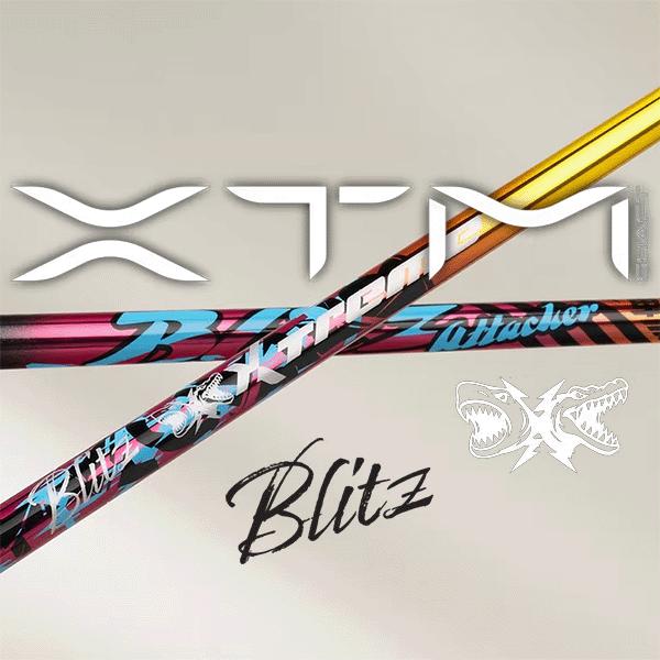 シャフト単体で購入していただける商品です。当店でリシャフトをご希望される場合、リシャフト工賃から該当するものと、グリップをご希望の本数分ご購入ください。XTM Shaft シリーズ Blitz（ブリッツ）。Blitzとは電撃戦。それはスイン...