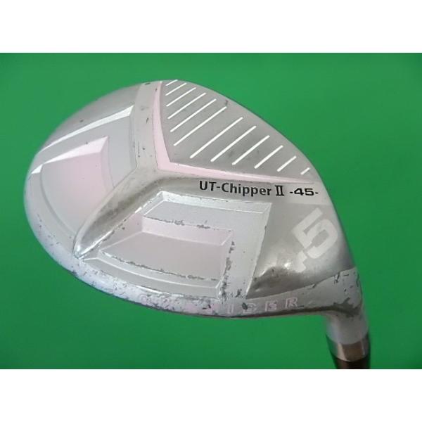 ■種別：レディースウェッジ　■メーカー：その他■モデル：UT-CHIPPER II　■シャフト：オリジナルスチール■フレックス：　■ロフト：0■本数：1　■番手：CH■長さ：33　■クラブ重量：541■ライ角：0　■バランス：C4■キックポ...