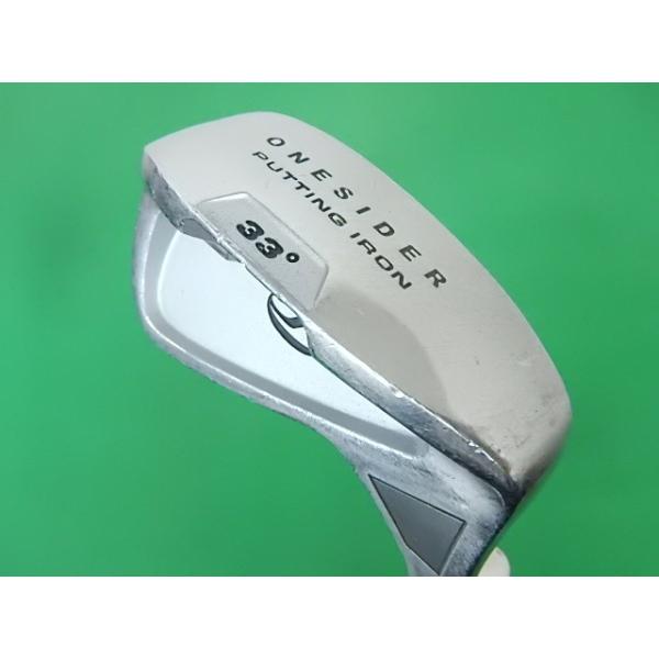 ■種別：ウェッジ　■メーカー：ツルヤ■モデル：ONESIDER PUTTING IRON　■シャフト：オリジナルスチール■フレックス：　■ロフト：33■本数：1　■番手：33■長さ：34　■クラブ重量：496■ライ角：0　■バランス：E0■...