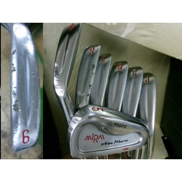 ■種別：アイアンセット　■メーカー：その他■モデル：MIRAI PROTO　■シャフト：DG■フレックス：S400　■ロフト：0■本数：7　■番手：4-9 P■長さ：37.75　■クラブ重量：434■ライ角：0　■バランス：D3■キックポイ...
