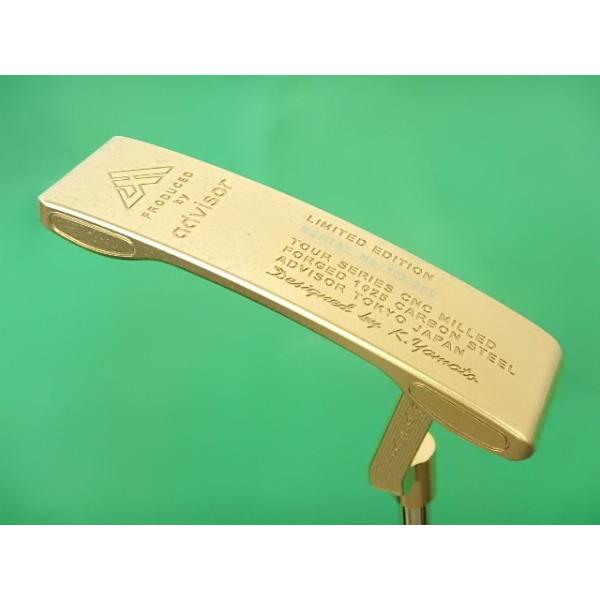 ■種別：パター　■メーカー：その他■モデル：アドバイザー　リミテットエディション　■シャフト：オリジナルスチール■フレックス：0　■ロフト：0■本数：0　■番手：■長さ：35.5　■クラブ重量：563■ライ角：0　■バランス：E9■キックポ...
