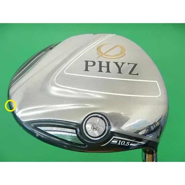 ■種別：ドライバー　■メーカー：ブリヂストン■モデル：PHYZ 2016　■シャフト：PZ-506W■フレックス：SR　■ロフト：10.5■本数：1　■番手：1W■長さ：45.5　■クラブ重量：284■ライ角：58　■バランス：D1■キック...