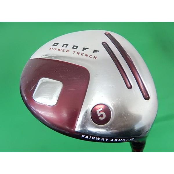 ■種別：フェアウェイウッド　■メーカー：グローブライド(ダイワ)■モデル：ONOFF ARMS AKA 2016　■シャフト：MP-516F■フレックス：SR　■ロフト：18■本数：1　■番手：5W■長さ：42.25　■クラブ重量：321■...