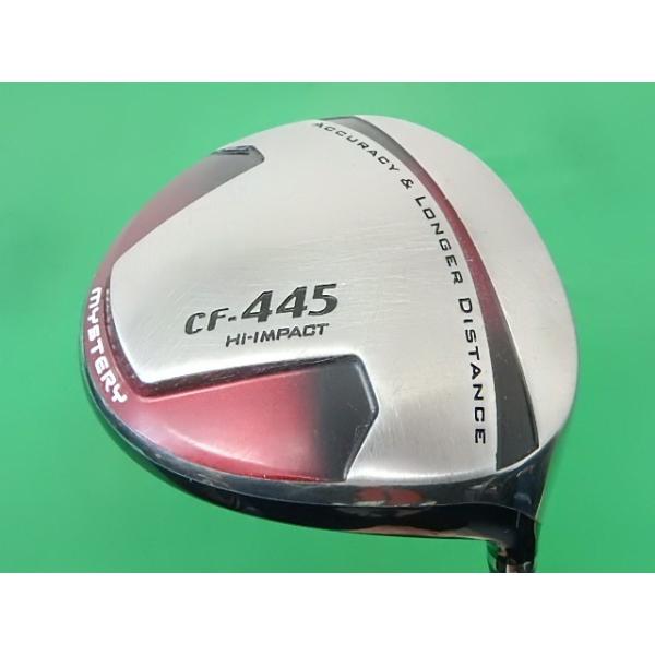 ■種別：ドライバー　■メーカー：ミステリー■モデル：CF-445 Hi-IMPACT　■シャフト：テクノコンプレックス04■フレックス：R　■ロフト：10■本数：1　■番手：1W■長さ：45　■クラブ重量：302■ライ角：58.5　■バラン...