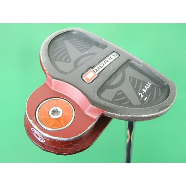 ■種別：パター　■メーカー：オデッセイ■モデル：O-WORKS 2-BALL　■シャフト：オリジナルスチール[34]■フレックス：　■ロフト：3■本数：1　■番手：P■長さ：34　■クラブ重量：536■ライ角：70　■バランス：D6■キック...