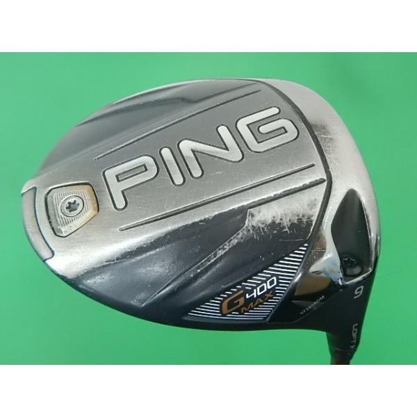 ■種別：ドライバー　■メーカー：ピン■モデル：G400 MAX　■シャフト：ALTA J CB(JP)■フレックス：TS　■ロフト：9■本数：1　■番手：1W■長さ：45.75　■クラブ重量：314■ライ角：59　■バランス：D3■キックポ...