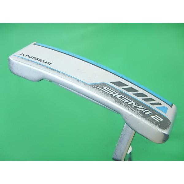 ■種別：パター　■メーカー：ピン■モデル：SIGMA2 Platinum ANSER　■シャフト：オリジナルスチール■フレックス：　■ロフト：3■本数：1　■番手：P■長さ：34　■クラブ重量：534■ライ角：70　■バランス：C8■キック...