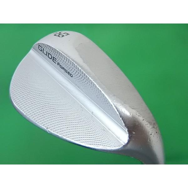 ■種別：ウェッジ　■メーカー：ピン■モデル：GLIDE FORGED WEDGE　■シャフト：DG EX TOUR ISSUE■フレックス：S200　■ロフト：58■本数：1　■番手：58■長さ：35　■クラブ重量：466■ライ角：64.6...