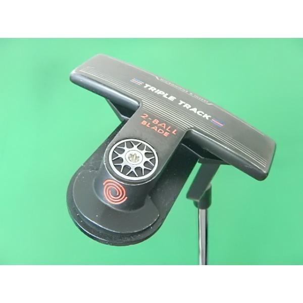 ■種別：パター　■メーカー：オデッセイ■モデル：TRIPLE TRACK 2-BALL BLADE　■シャフト：STROKE LAB[34]■フレックス：　■ロフト：3■本数：1　■番手：P■長さ：34　■クラブ重量：552■ライ角：70　...