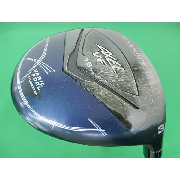 ■種別：フェアウェイウッド　■メーカー：ツルヤ■モデル：アクセル VF STANDARD　■シャフト：Speeder■フレックス：S　■ロフト：15■本数：1　■番手：3W■長さ：43.25　■クラブ重量：302■ライ角：59　■バランス：...