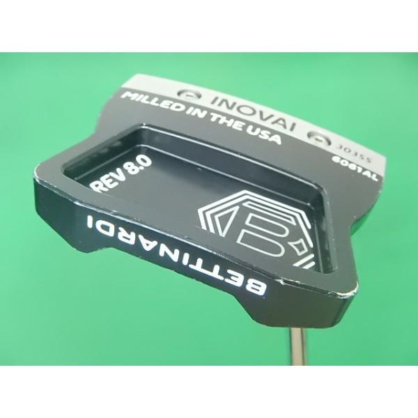 ■種別：パター　■メーカー：ベティナルディ■モデル：INOVAI 8.0 SPUD 2022　■シャフト：オリジナルスチール■フレックス：　■ロフト：2■本数：1　■番手：P■長さ：34　■クラブ重量：545■ライ角：70　■バランス：E7...