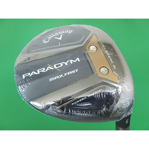 ■種別：レディースフェアウェイウッド　■メーカー：キャロウェイ■モデル：PARADYM MAX FAST　■シャフト：ELDIO40 for Callaway(JP)■フレックス：L　■ロフト：16■本数：1　■番手：3W■長さ：41.5　...