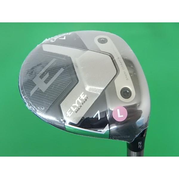 ■種別：レディースフェアウェイウッド　■メーカー：キャロウェイ■モデル：ELYTE MAX FAST　■シャフト：LIN-Q GREEN 40 for CW(JP)■フレックス：L　■ロフト：22■本数：1　■番手：7W■長さ：40.5　■...