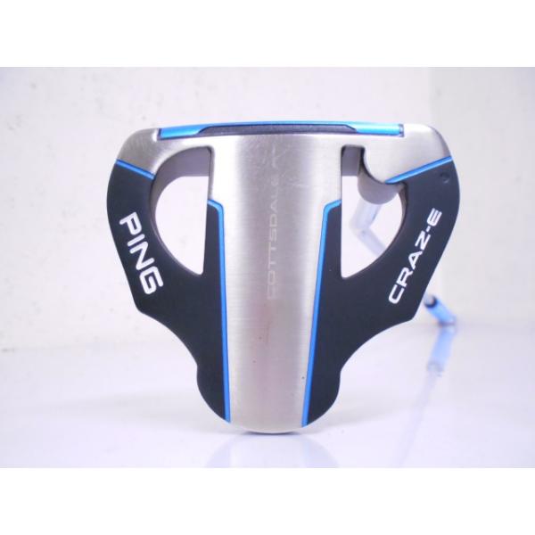 ■種別：パター　■メーカー：ピン■モデル：SCOTTSDALE 2025 CRAZ-E CB　■シャフト：オリジナルスチール■フレックス：　■ロフト：3■本数：1　■番手：P■長さ：38　■クラブ重量：645■ライ角：70　■バランス：■キ...