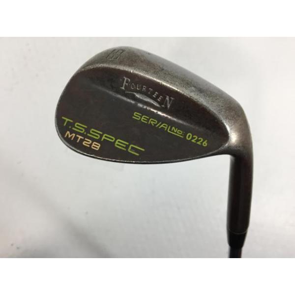13時までのご注文は当日発送致します　クラブ買取サービスもあります(ウェッジ（WEDGE） フォーティーン（FOURTEEN） MT-28 T.S.SPEC ウェッジ 限定 NSプロ 750GH Wrap Tech SW 58 R：ゴルフエース)