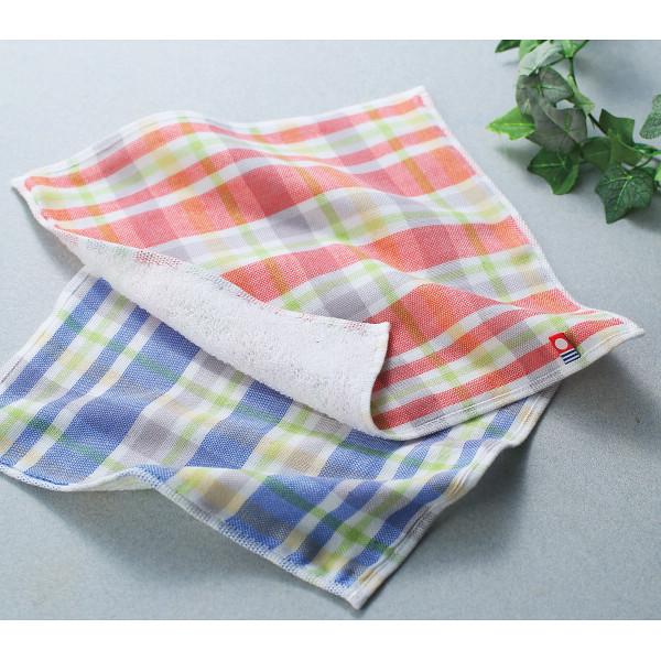 吸水性の高い特殊な織り方、ガーゼ＆パイル。パイル面はしっかりとしたボリューム、ガーゼ面はサラッとさわやか、2つの風合いを楽しめます。また、片面がガーゼになっているため、折り畳みがしやすく持ち運びに便利です。特殊な織機を使うことでふんわり柔ら...