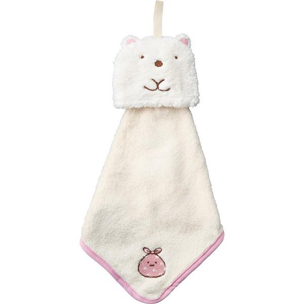 抗菌防臭加工●マイクロループタオル1枚●抗菌防臭加工●丸眞（株）●ポリエステル85％・ナイロン15％●現品（タオル部分）約25×25ｃｍ・（カバー部分）約9.5×11ｃｍタイプ：しろくまとおでかけ6575015100