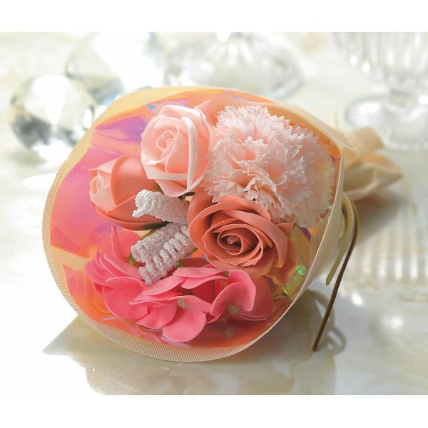 花のカタチの入浴剤を束ねたブーケ。インテリアのアクセントとして飾る空間を演出します。そのまま飾って楽しんだあとは入浴剤としてお風呂に花びらを浮かべて贅沢なひとときをお楽しみいただけます。●本体重量=約20ｇ（花びら部分）●浴用化粧料・造花●...