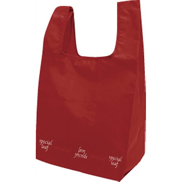 広げると、レジ袋と同型マイバッグ。いつでもいっしょにおでかけ。収納ポーチ付き。●ポリエステル●現品約34×48×20ｃｍ・本体重量=約60ｇタイプ：ワインレッド61ＥＰ