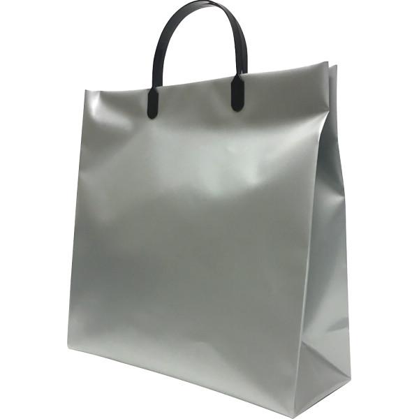 ●口・底ボールあり、ハッピータッグ●発泡ポリエチレン●現品約35×マチ12×34ｃｍタイプ：シルバー62ＢＭ
