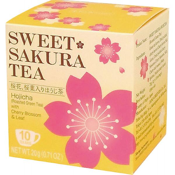 香ばしいほうじ茶に桜花をブレンド。上品でありながらも素朴な味わいです。●（ティーバッグ）桜ほうじ茶2ｇ×1052023