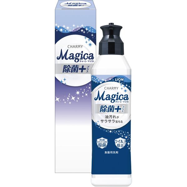 洗いはじめから油汚れを「サラサラ落とせて」、まな板・スポンジ・ふきんの除菌もできるナノ洗浄の台所用洗剤。●チャーミーマジカ除菌プラス220ｍｌ×1