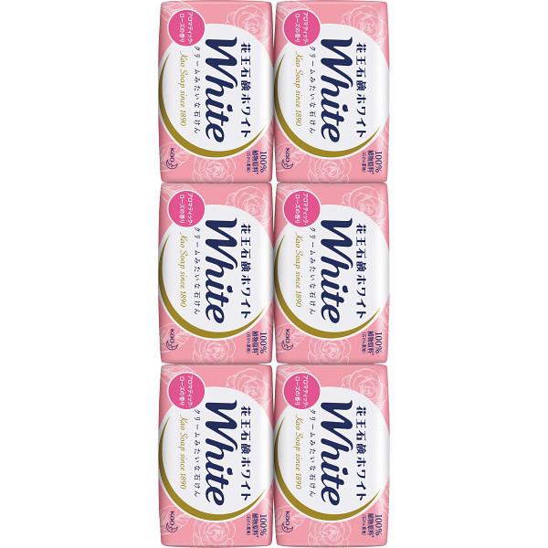 肌をやさしく洗える、クリームみたいな石けん。ふわっとやさしいアロマティック・ローズの香り。●石鹸85ｇ×6タイプ：アロマティックローズの香りＫＷー6アロマ