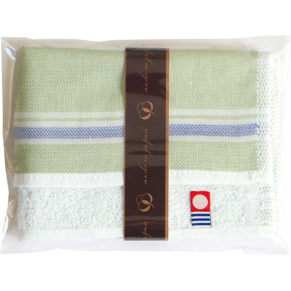 肌にやさしいガーゼと吸水性に優れたパイル。かさばらずポケットに入れやすい、使い勝手の良いハンカチです。●ハンカチ1枚●綿100％●現品約25×25ｃｍタイプ：グリーン