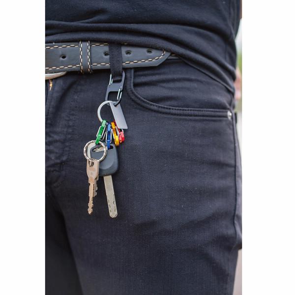 鮮やかなカラビナ5本をひとまとめにしました。●アルミニウム・鉄●現品約9.5×3×2ｃｍＩＦ042