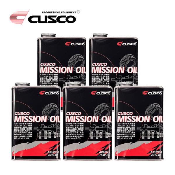 ・分類：ミッションオイル・メーカー：CUSCO・対象デフ：FF、MR、4WDのフロント・SAE粘度：75w-85・容量×本数：1L×5本・品番：010 002 M01優れたシンクロ特性を発揮し過酷な使用条件でも油膜を保持します・優れたシンク...