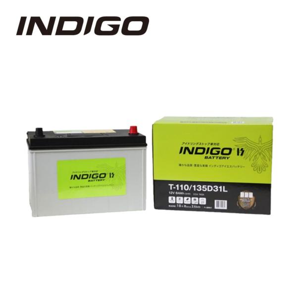 ■商品情報・品名：インディゴIS・メーカー：SANGWOO AUTOMOTIVE社製(旧ヒュンダイエナセル社製)・製造国：韓国・サイズ(品番)：T-110/135D31L・タイプ：密閉型(完全メンテナンスフリー)・寸法(長さ×横幅×高さ)：...