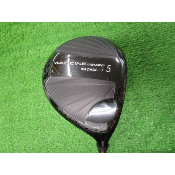 ■種別：フェアウェイウッド　■メーカー：ワクチンコンポ■モデル：WACWAC-7　■シャフト：WACCINE compo. GR451 FW■フレックス：SR　■ロフト：19■本数：1　■番手：5W■長さ：42.5　■クラブ重量：313■ラ...