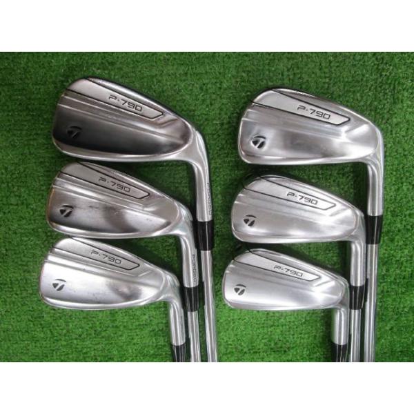 ■種別：アイアンセット　■メーカー：テーラーメイド■モデル：P790　■シャフト：Dynamic Gold 120VSS■フレックス：S200　■ロフト：23.5■本数：6　■番手：5-9 P■長さ：37.75　■クラブ重量：425■ライ角...
