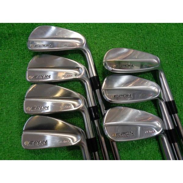 ■種別：アイアンセット　■メーカー：エポン■モデル：AF-Tour　■シャフト：DYNAMIC GOLD Tour Issue■フレックス：S200　■ロフト：28■本数：7　■番手：4-9 P■長さ：38.25　■クラブ重量：432■ライ...