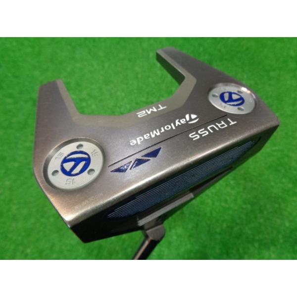 ■種別：パター　■メーカー：テーラーメイド■モデル：TRUSS TM2　■シャフト：オリジナルスチール[33]■フレックス：　■ロフト：3■本数：1　■番手：P■長さ：33　■クラブ重量：544■ライ角：70　■バランス：■キックポイント：...
