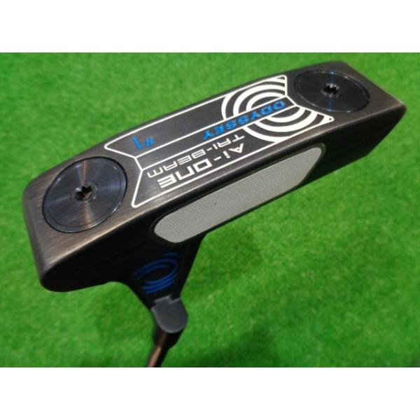■種別：パター　■メーカー：オデッセイ■モデル：Ai-ONE TRI-BEAM #1　■シャフト：STROKELAB 90[32]■フレックス：　■ロフト：3■本数：1　■番手：P■長さ：32　■クラブ重量：518■ライ角：70　■バランス...