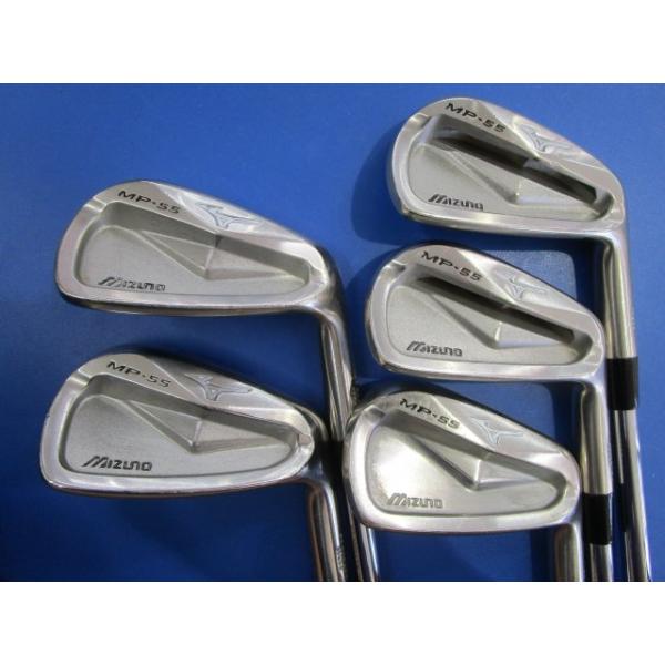 ■種別：アイアンセット　■メーカー：ミズノ■モデル：MP-55　■シャフト：KBS TOUR 125■フレックス：S+　■ロフト：28■本数：5　■番手：6-9 P■長さ：37.25　■クラブ重量：431■ライ角：61　■バランス：■キック...