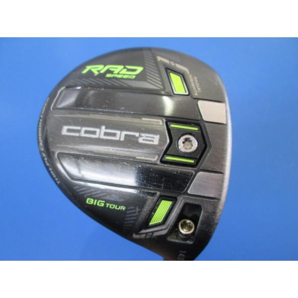 ■種別：フェアウェイウッド　■メーカー：コブラ■モデル：RADSPEED BIG TOUR　■シャフト：PROJECTX EVEN FLOW RIPTIDE CB 50■フレックス：6.0　■ロフト：14.5■本数：1　■番手：14.5■長...