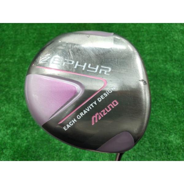 ■種別：レディースドライバー　■メーカー：ミズノ■モデル：ゼファー 2009　■シャフト：オリジナルカーボン■フレックス：L　■ロフト：13.5■本数：1　■番手：1W■長さ：43.125　■クラブ重量：291■ライ角：61　■バランス：B...