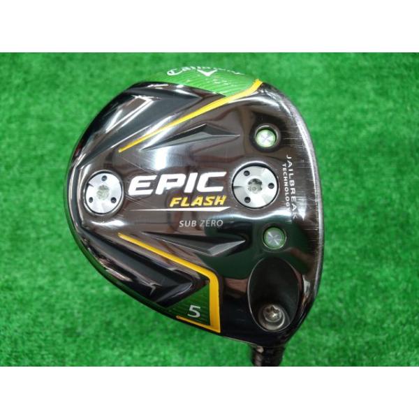 ■種別：フェアウェイウッド　■メーカー：キャロウェイ■モデル：EPIC FLASH SUB ZERO　■シャフト：TENSEI 50 for Callaway(JP)■フレックス：S　■ロフト：18■本数：1　■番手：5W■長さ：42.12...