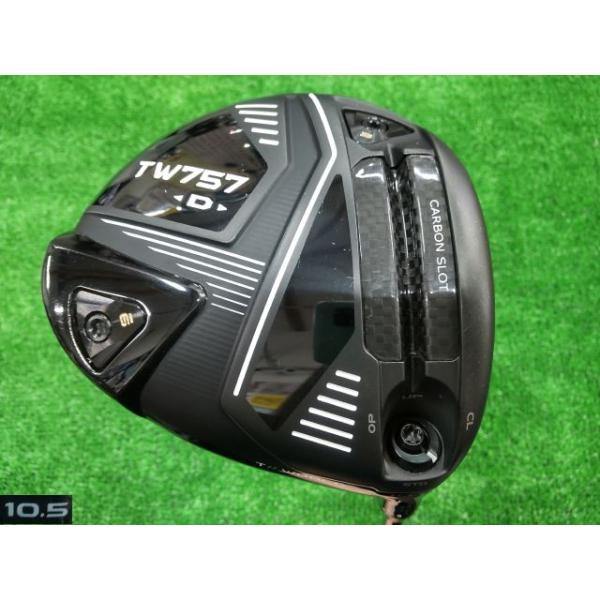 ■種別：ドライバー　■メーカー：ホンマ■モデル：ツアーワールドTW757D　■シャフト：VIZARD For TW757■フレックス：R　■ロフト：10.5■本数：1　■番手：1W■長さ：46　■クラブ重量：304■ライ角：56.5　■バラ...