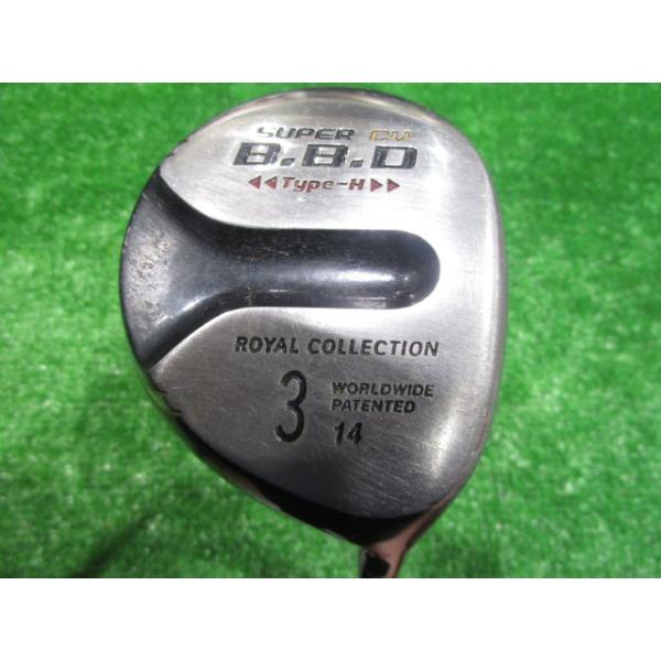 ■種別：フェアウェイウッド　■メーカー：ロイヤルコレクション■モデル：スーパーCVB.B.D Type-H　■シャフト：リシャフト■フレックス：　■ロフト：0■本数：1　■番手：■長さ：43.125　■クラブ重量：325■ライ角：0　■バラ...