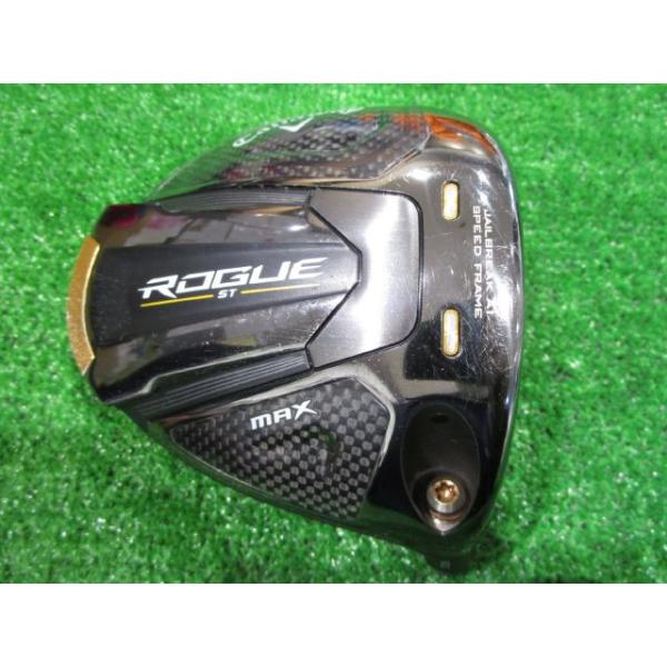 ■種別：ドライバー　■メーカー：キャロウェイ■モデル：ROGUE ST MAX　■シャフト：ヘッドのみ■フレックス：S　■ロフト：9■本数：1　■番手：1W■長さ：0　■クラブ重量：193■ライ角：59　■バランス：0■キックポイント：中調...