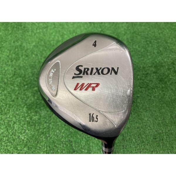 ■種別：フェアウェイウッド　■メーカー：ダンロップ（スリクソン）■モデル：スリクソンWR　■シャフト：SV-3011J■フレックス：S　■ロフト：16.5■本数：1　■番手：4W■長さ：43　■クラブ重量：317■ライ角：59　■バランス：...