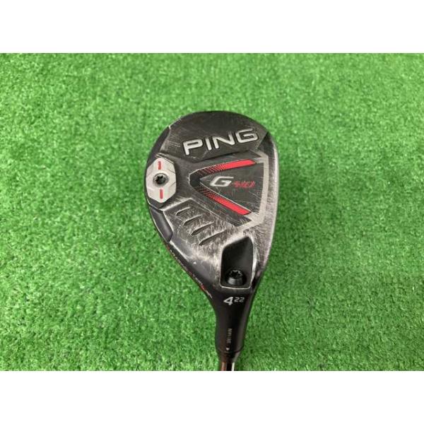 ■種別：ユーティリティ(ロングアイアンを含む)　■メーカー：ピン■モデル：G410 Hybrid　■シャフト：PING TOUR 173-85(JP)■フレックス：S　■ロフト：22■本数：1　■番手：#4■長さ：39.75　■クラブ重量：...