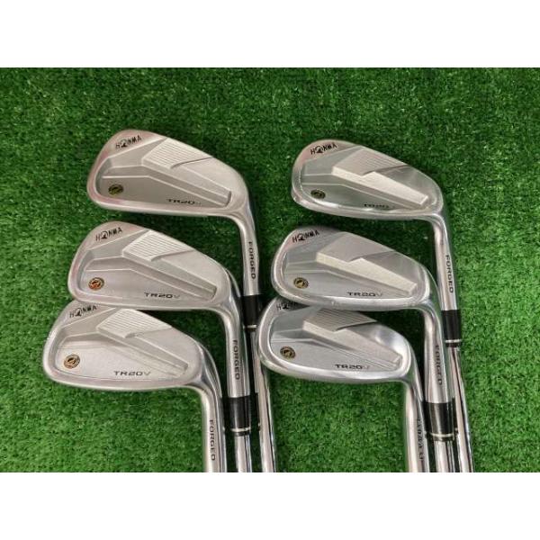 ■種別：アイアンセット　■メーカー：ホンマ■モデル：ツアーワールドTR20 V　■シャフト：Zelos FOR T WORLD 6本セット■フレックス：S　■ロフト：32■本数：6　■番手：6-11■長さ：37.25　■クラブ重量：406■...