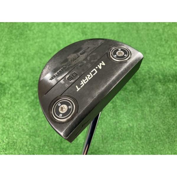 ■種別：パター　■メーカー：ミズノ■モデル：M CRAFT OMOI No.5 ガンメタル　■シャフト：スチール■フレックス：　■ロフト：3.5■本数：1　■番手：P■長さ：34　■クラブ重量：564■ライ角：70　■バランス：■キックポイ...