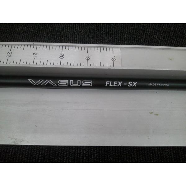■商品詳細種別：シャフトメーカー：クレイジーモデル：VASUS（SX） 43.5インチ定価：0状態：中古【その他コメント】スリーブ剥がし傷有。フレックス：SX■トルク：5.3■長さ：43.5インチ■スリーブ：なし■キックポイント：先中調子■...