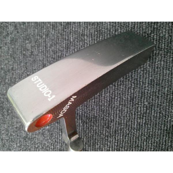 ■種別：パター　■メーカー：マスダゴルフ■モデル：STUDIO-1　■シャフト：オリジナルスチール■フレックス：　■ロフト：4■本数：1　■番手：P■長さ：34　■クラブ重量：589■バランス：D3.5■キックポイント：　■ヘッド素材：■ヘ...