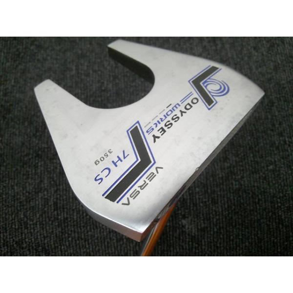 ■種別：パター　■メーカー：オデッセイ■モデル：WORKS VERSA #7CS　■シャフト：オリジナルスチール[34]■フレックス：　■ロフト：3■本数：1　■番手：P■長さ：34　■クラブ重量：536■バランス：D9.5■キックポイント...